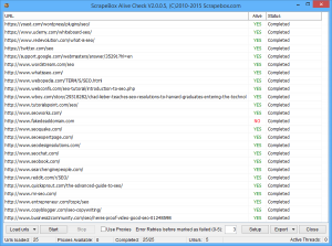 Mass Alive Checker - ScrapeBox