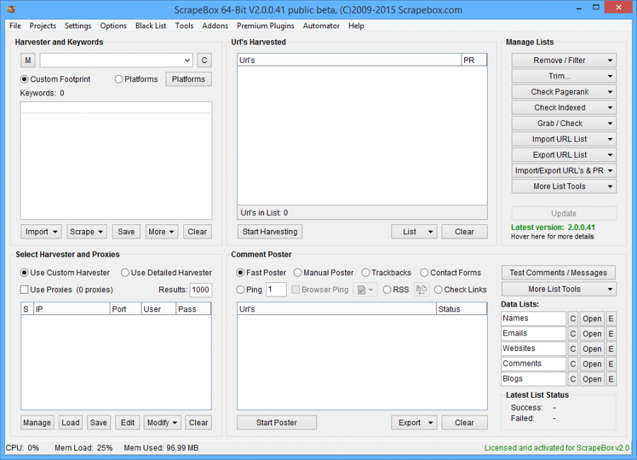 ScrapeBox - The Swiss Army Knife of SEO!