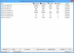 Social Checker Addon - ScrapeBox